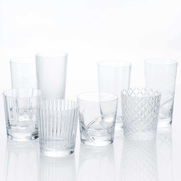 KIRAMEKI (STROM), TALL - Clear, 11.8oz – SGHR Sugahara